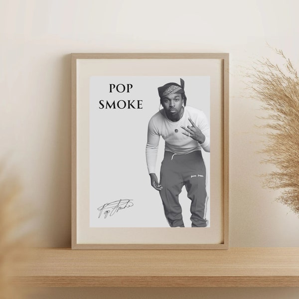 Pop Smoke Poster - Etsy