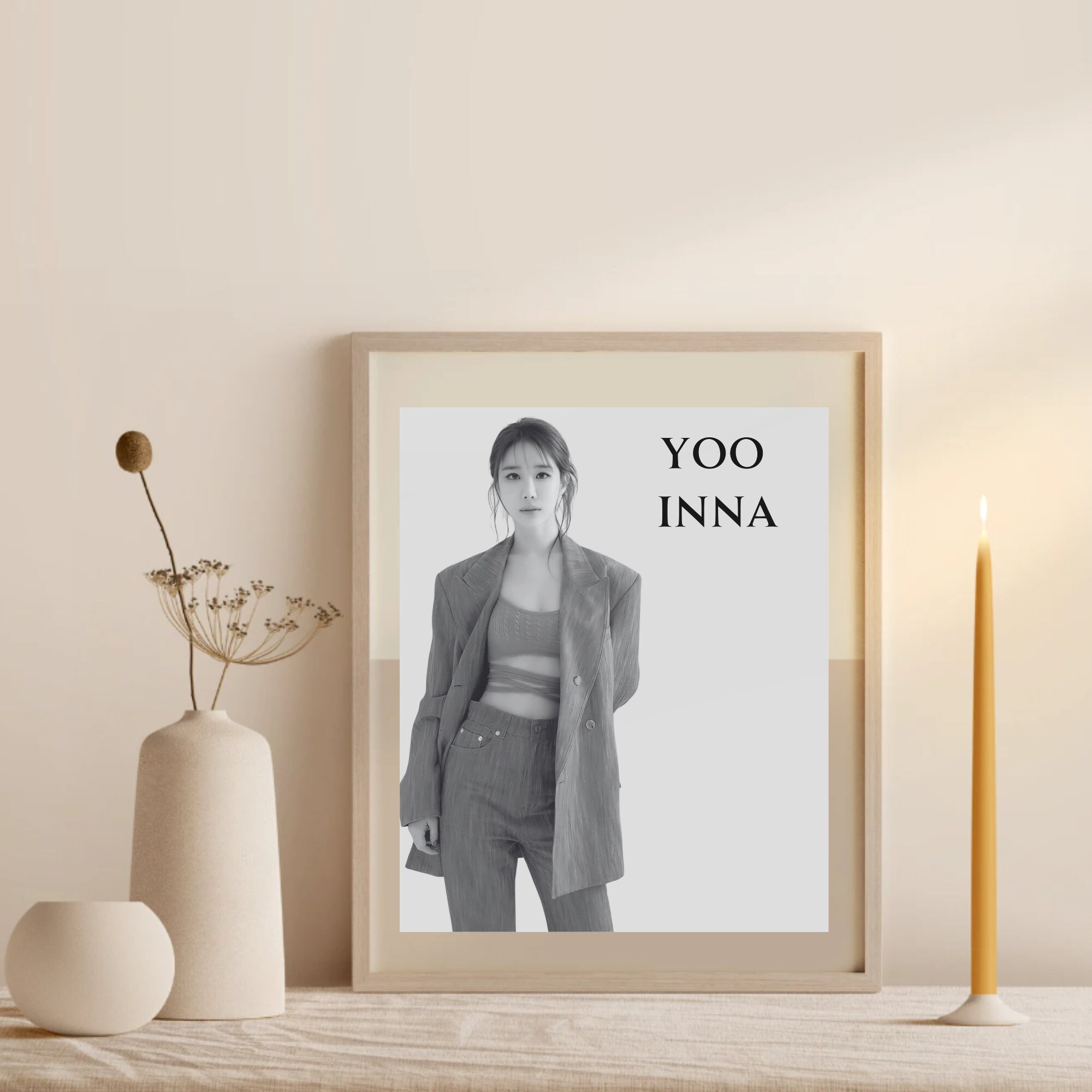 Yoo Inna Poster-digital Product - Etsy