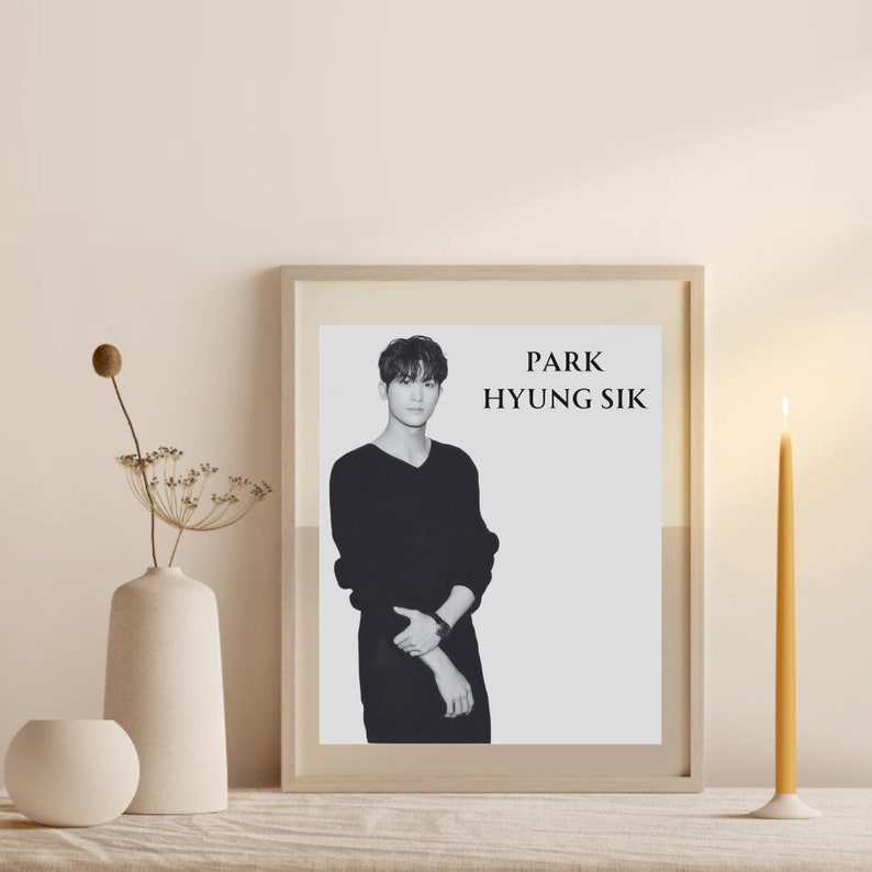 Park Hyung Sik Poster-digital Product - Etsy