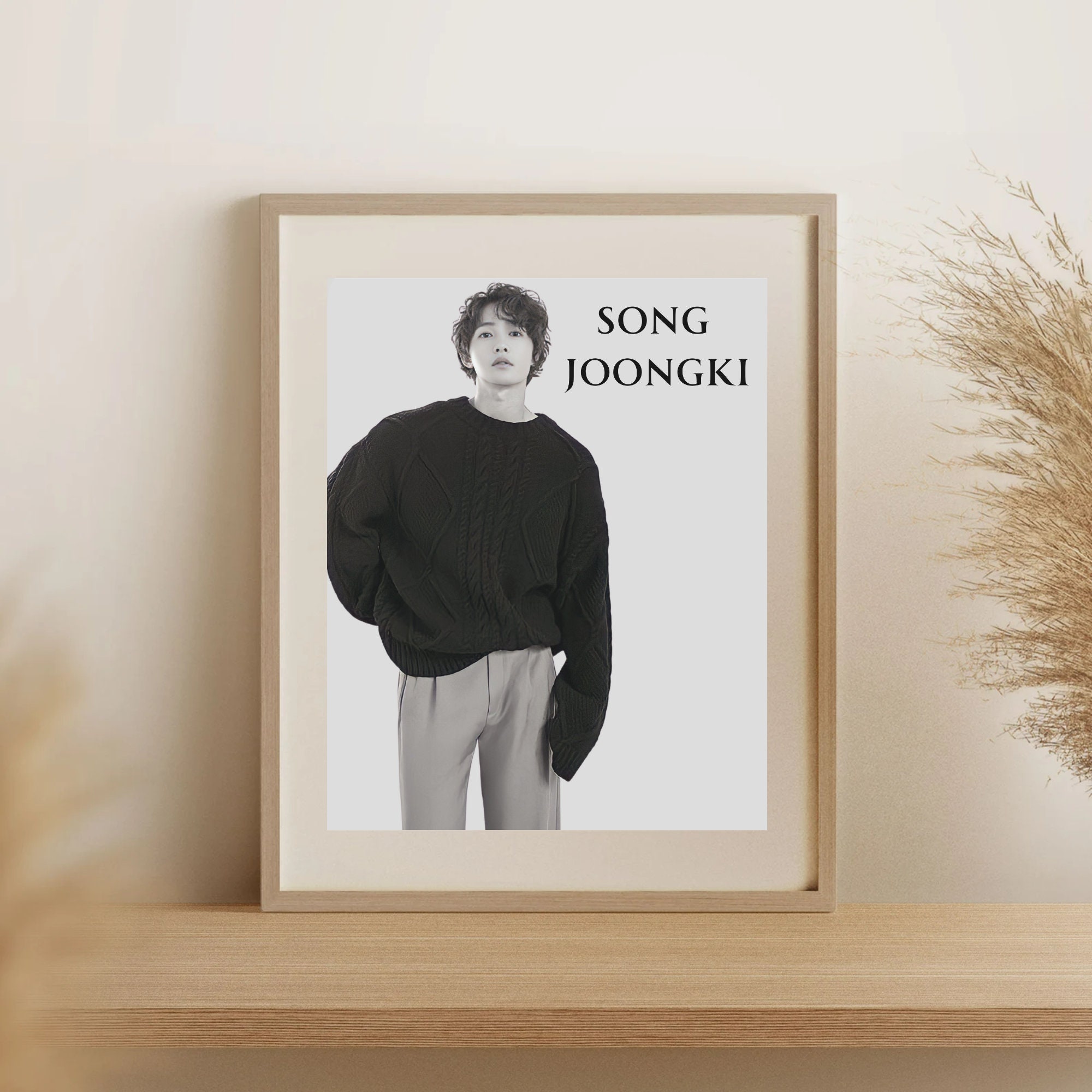 Song Joong-ki Poster-digital Product - Etsy