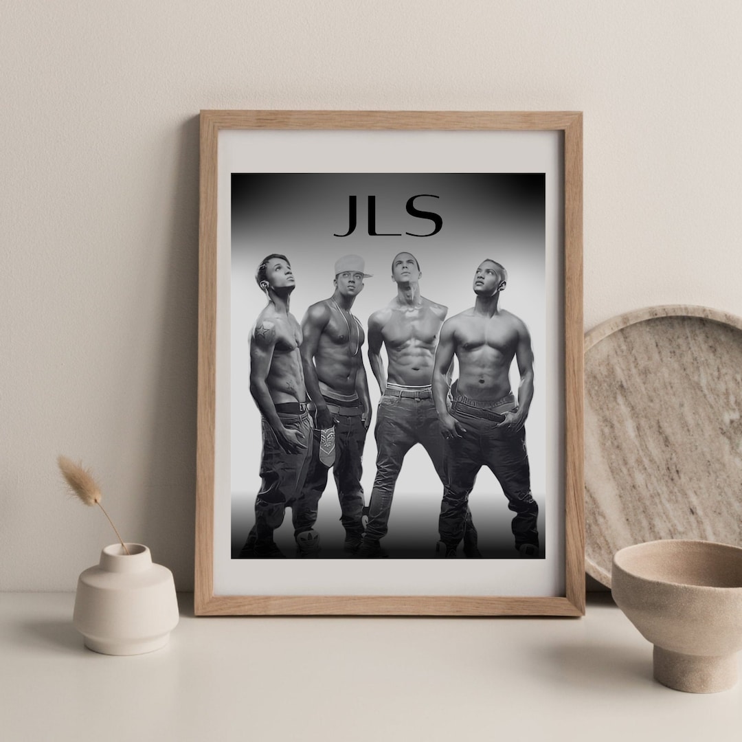 JLS Boy Band Group Poster- Digital Product - Etsy
