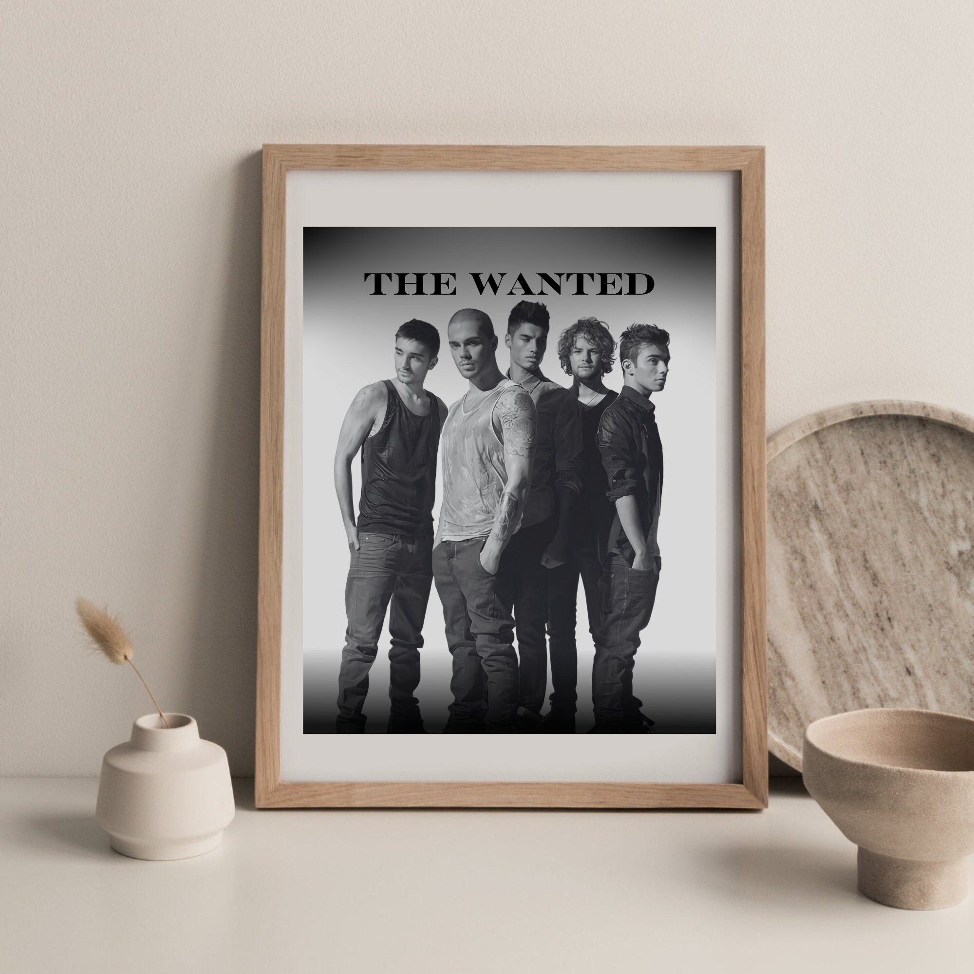 The Wanted Boy Band Group Poster Digital Product - Etsy