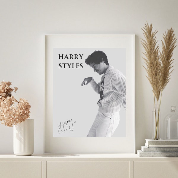 Harry Styles Autograph - Etsy