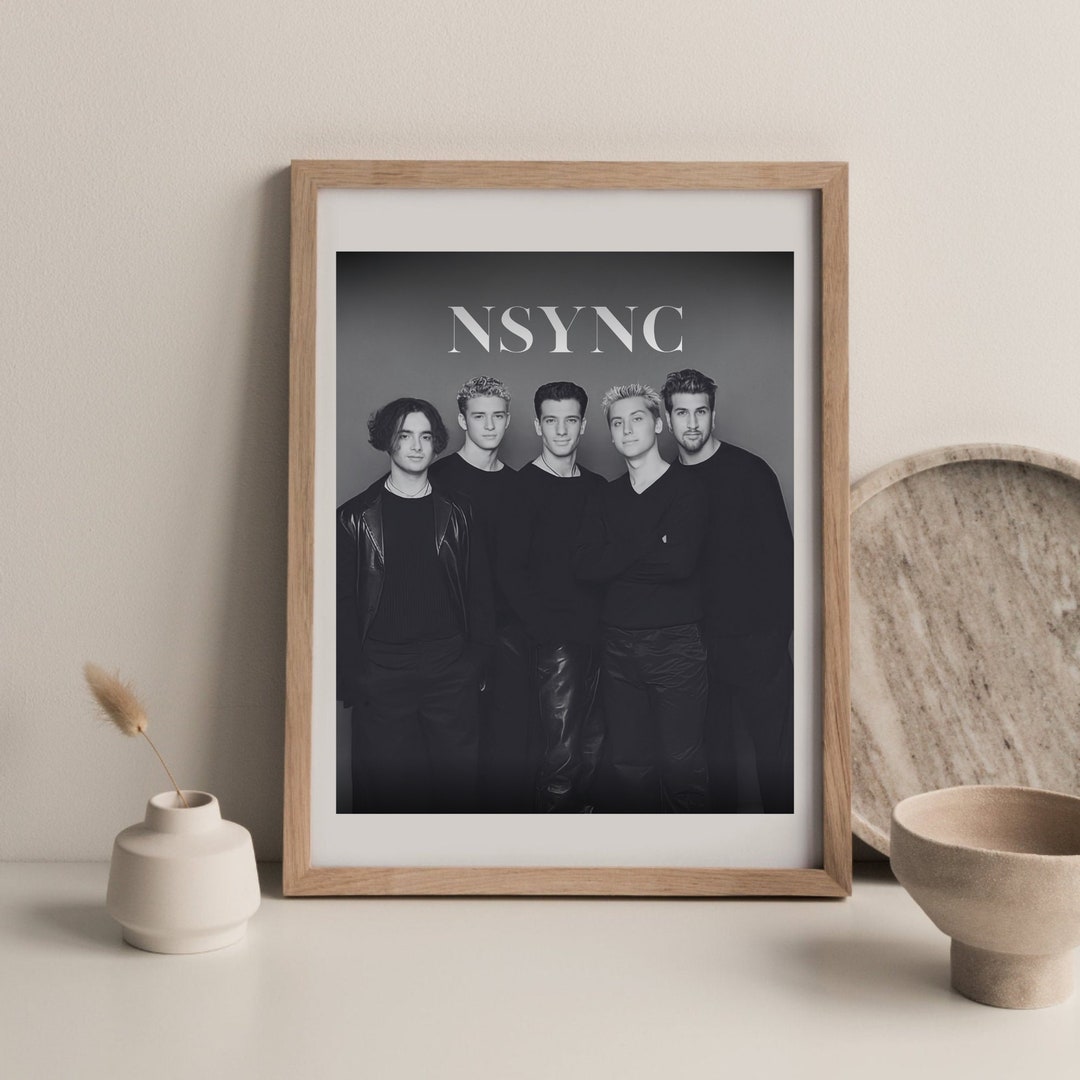 NSYNC Boy Band Group Poster-digital Product - Etsy