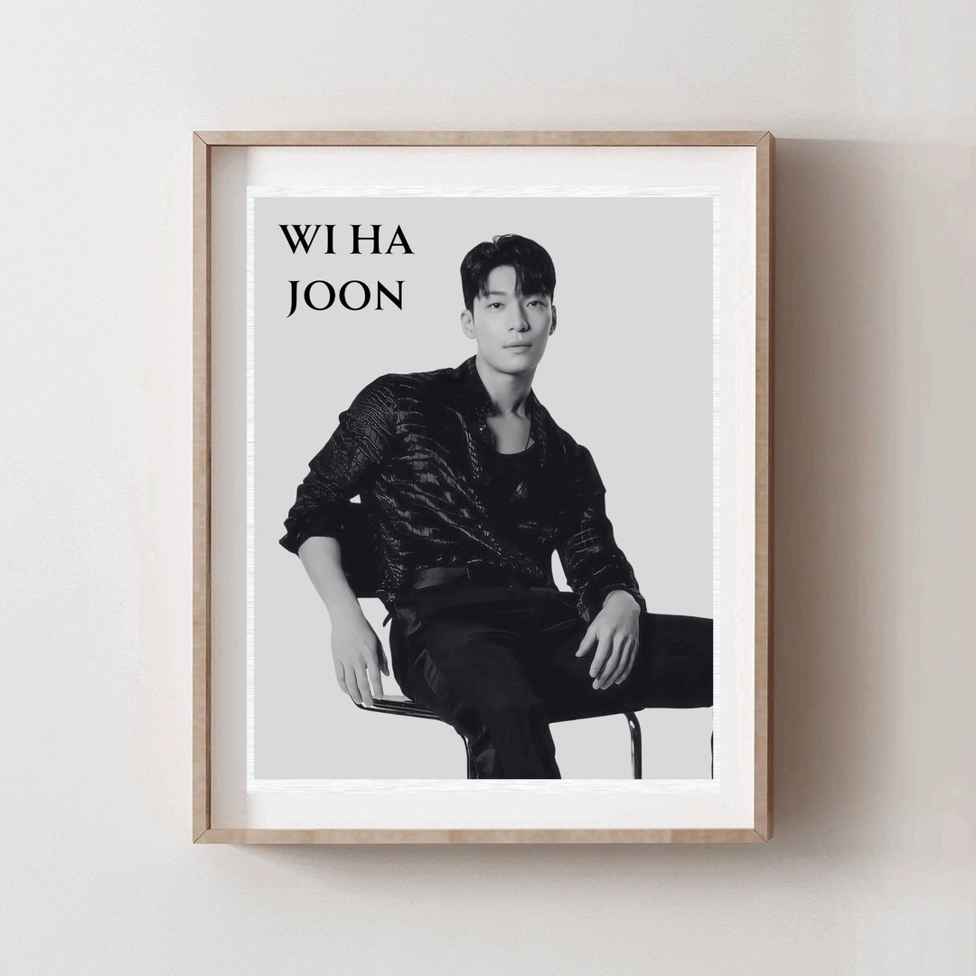 Wi Ha-joon Digital Print With Autograph - Etsy