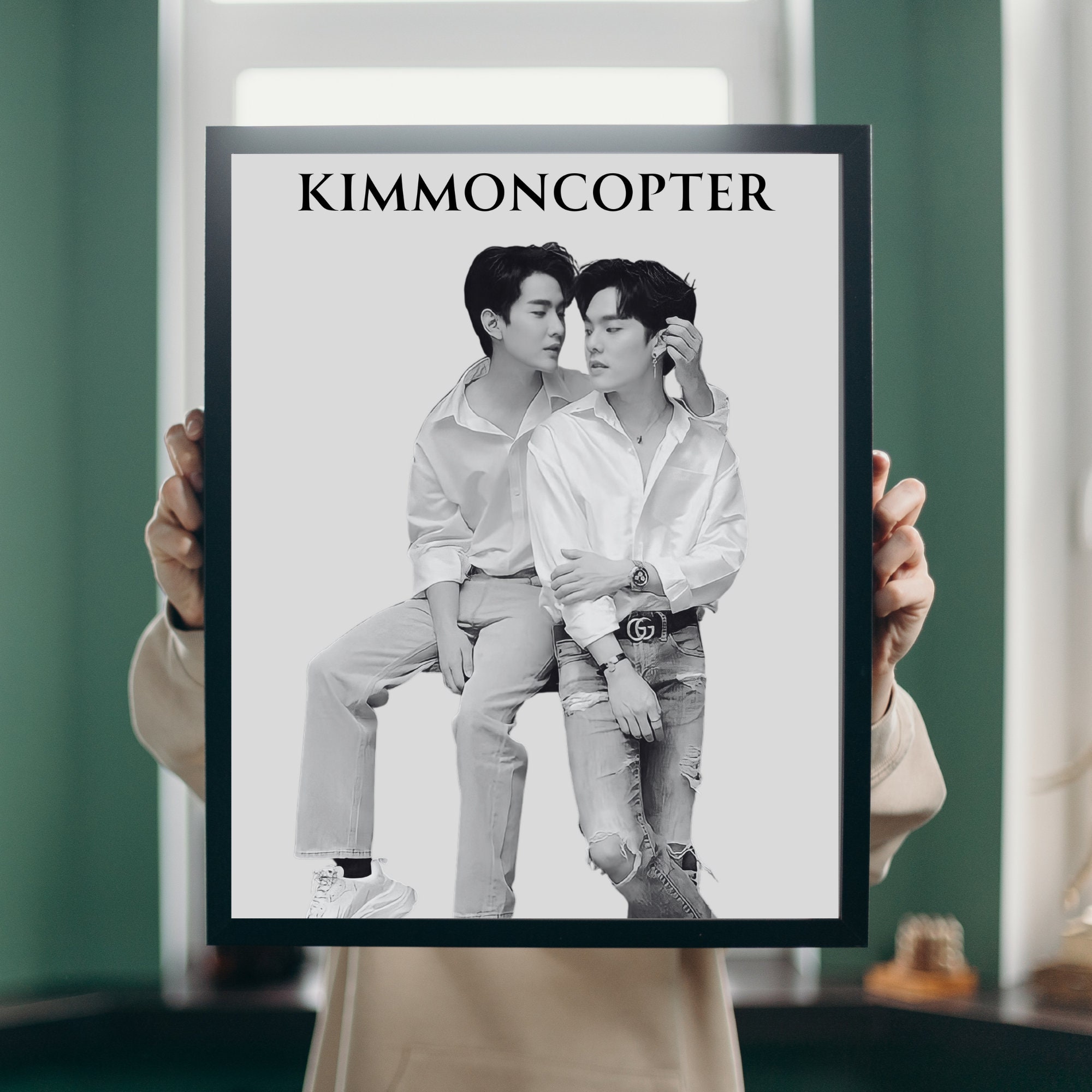 Kimmon Copter BL Poster Digital Product - Etsy