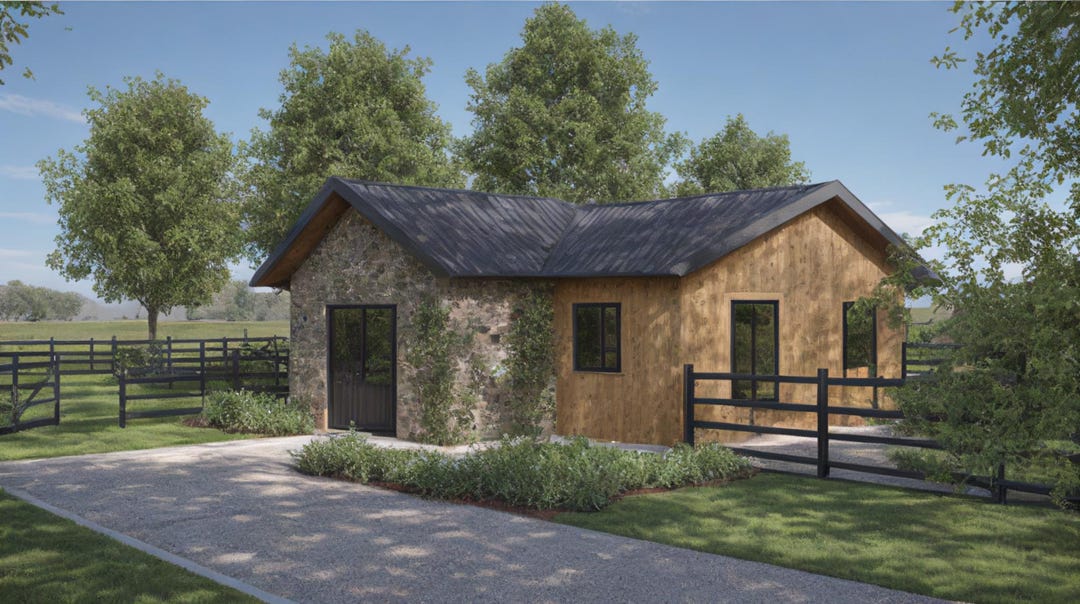 Barniac - Luke Series - 2 Stall Barn - Digital Download - Tack Room ...