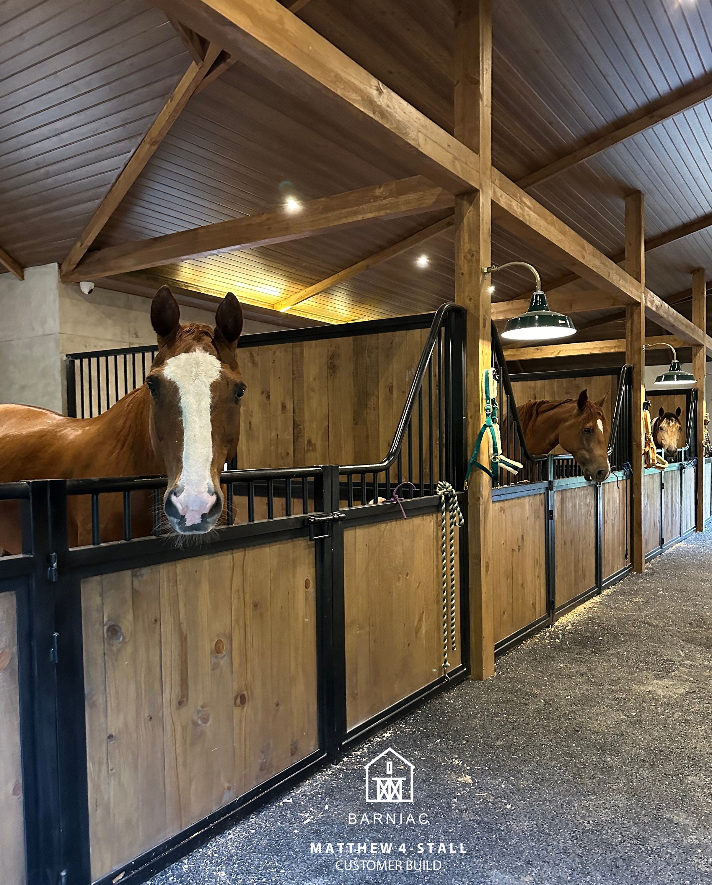 Matthew Plan Series 4 Stall Horse Stable Plan Layout - Etsy