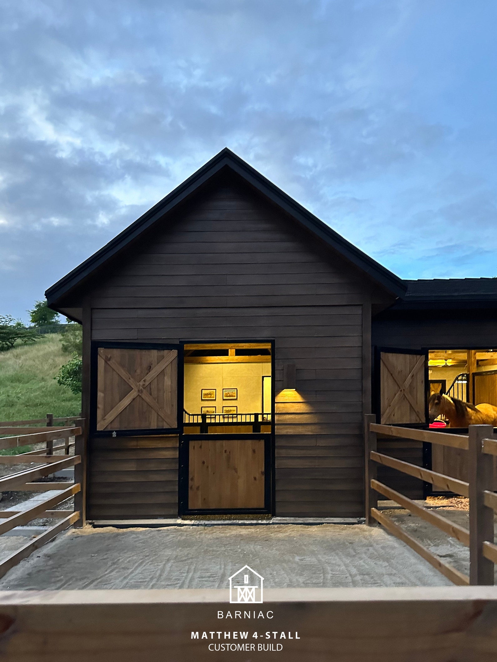 Matthew Plan Series 4 Stall Horse Stable Plan Layout - Etsy