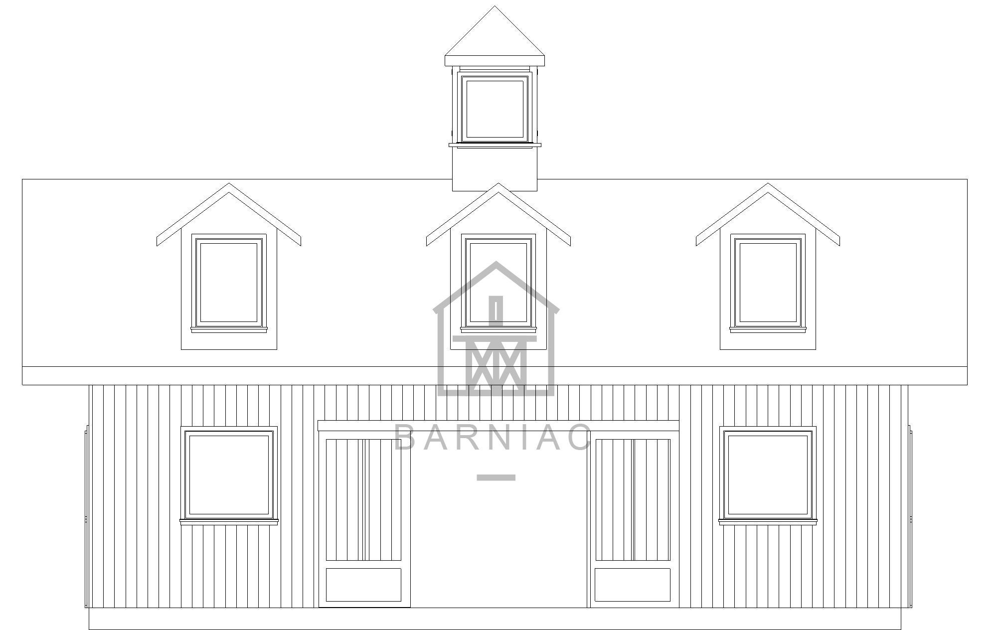 John Series - 4 Stall Barn Plan Layout *digital Download* 4 Horse ...
