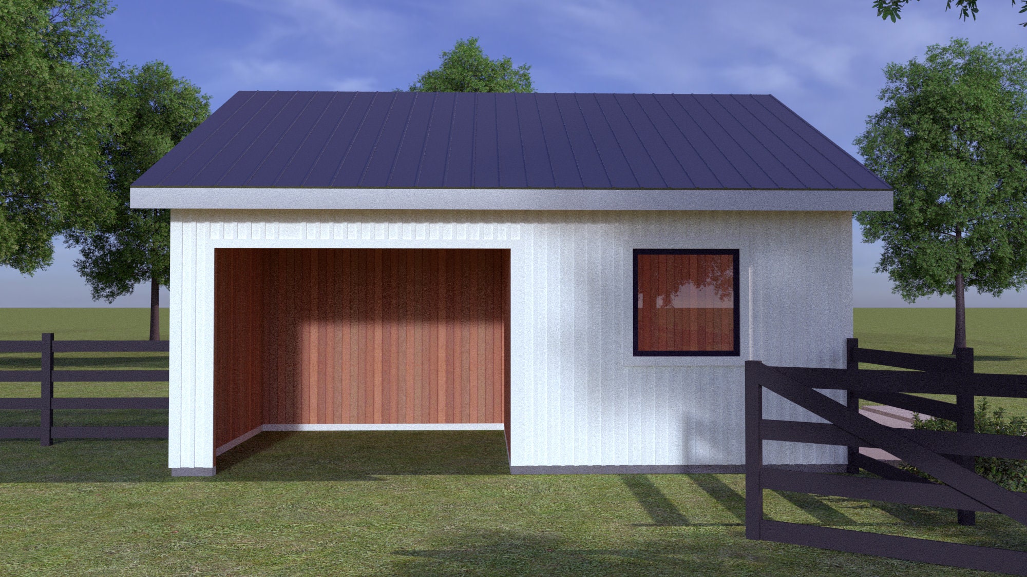 Corinthians Series - Version 4 - Horse Barn Plans Digital Download ...