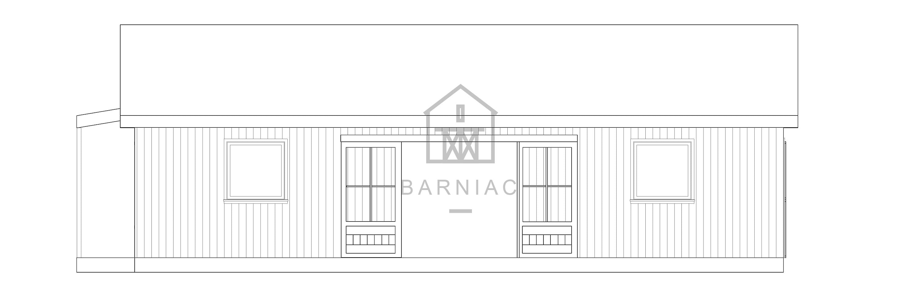 Matthew Plan Series - 4 Stall Horse Stable Plan Layout - Digital ...