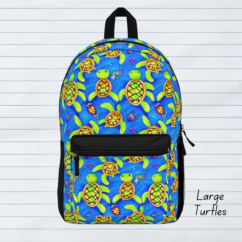 Turtle Backpack - Etsy