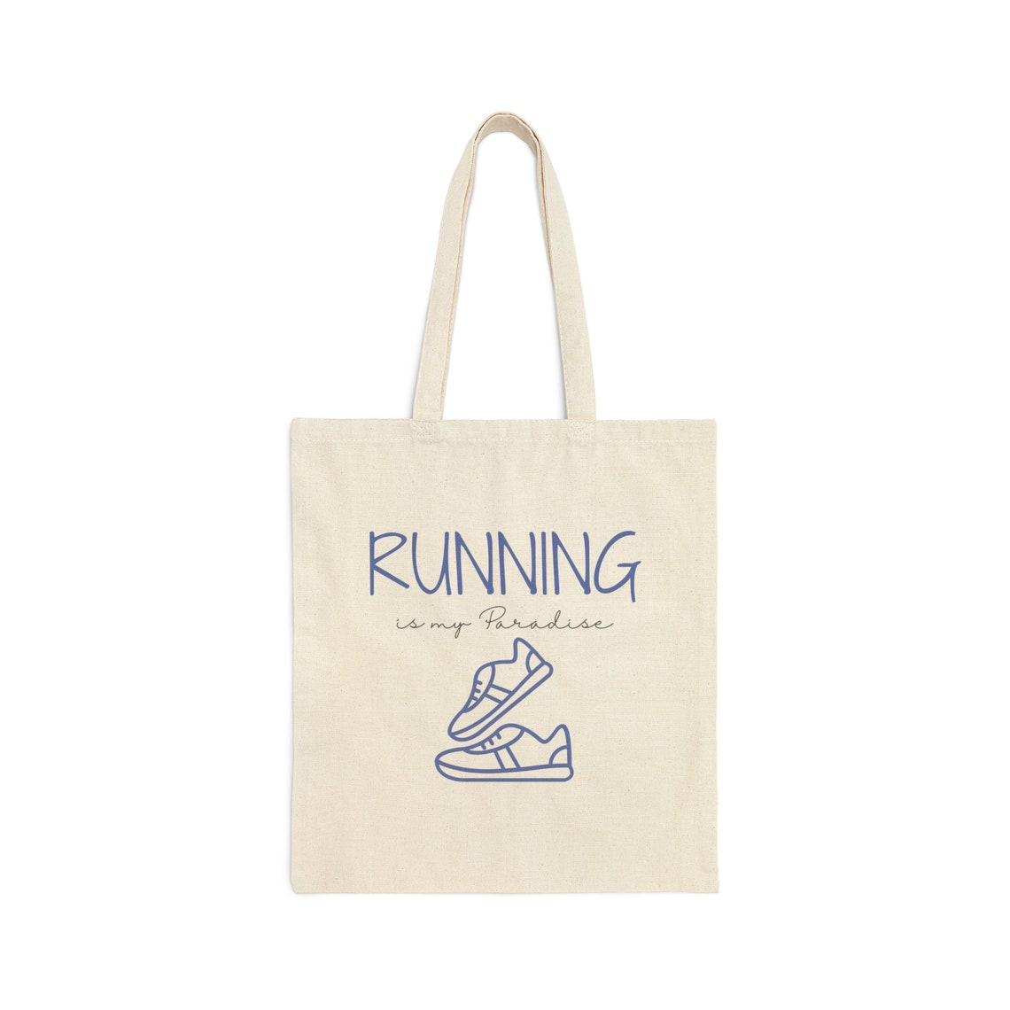 Running is My Paradise Tote Bag, Runner Gift Tote Bag, Runner Bag ...