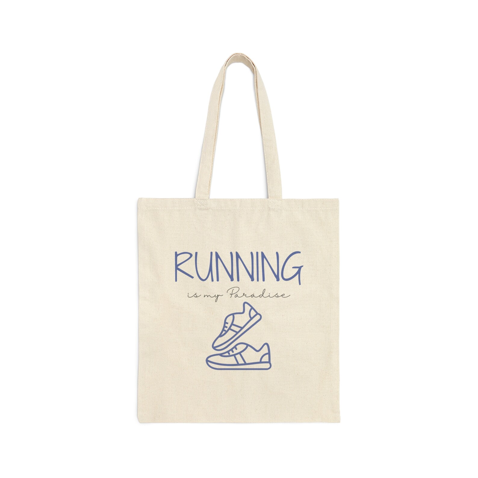 Running is My Paradise Tote Bag, Runner Gift Tote Bag, Runner Bag ...