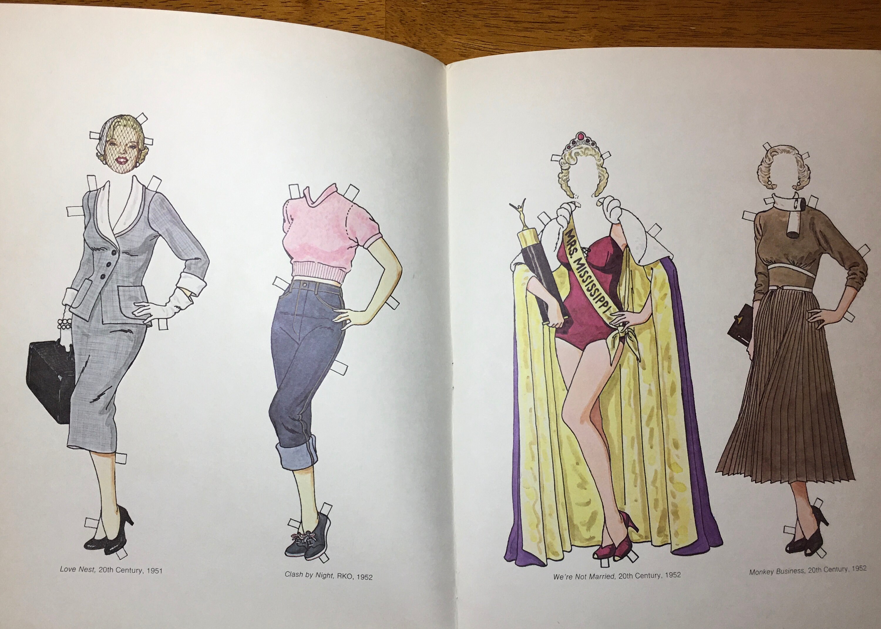 Marilyn Monroe Paper Dolls - Etsy