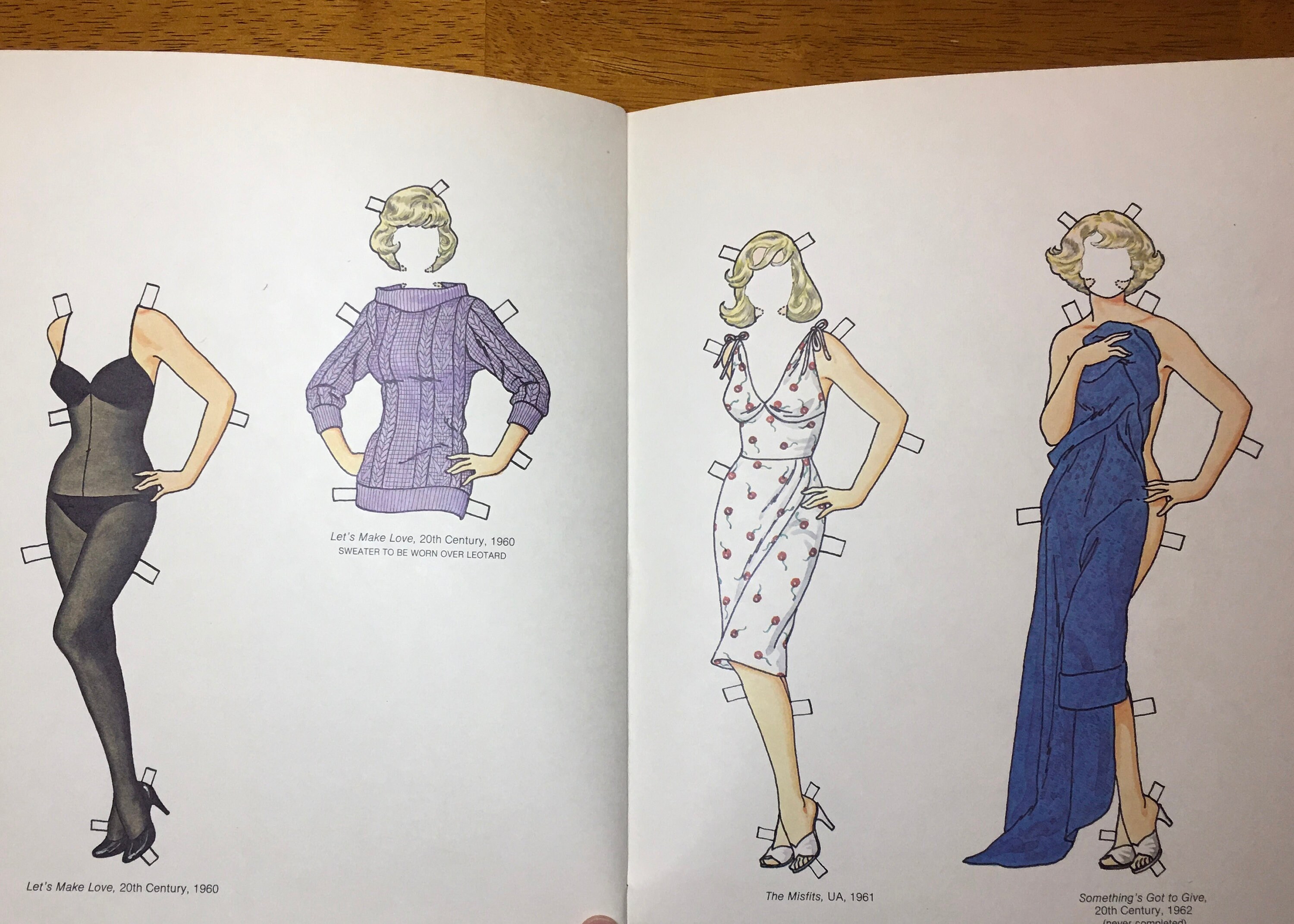 Marilyn Monroe Paper Dolls - Etsy