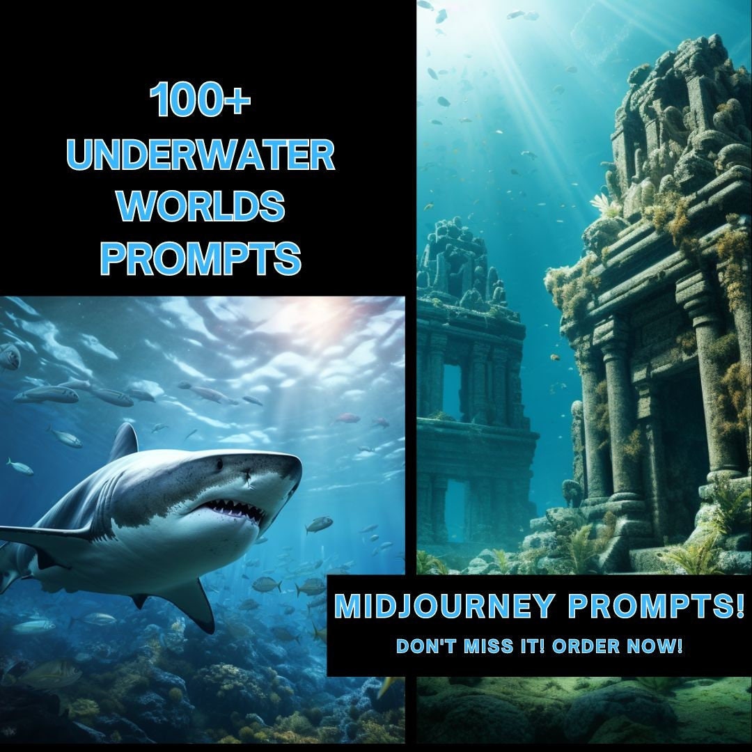 Dive Into Creativity: 100 Midjourney Underwater World Art Prompts ...