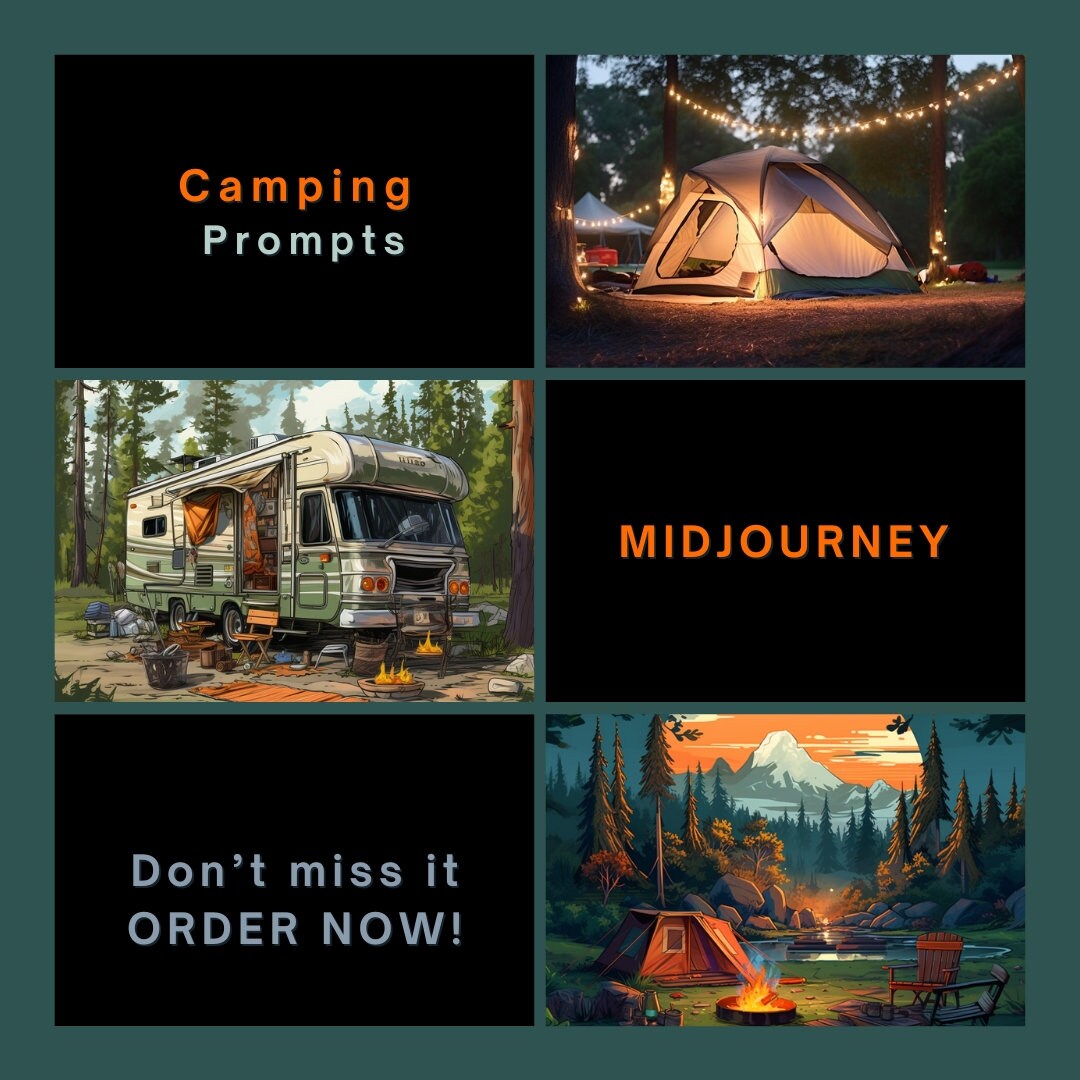 Embrace the Great Outdoors: 100+ Midjourney Camping Art Prompts for ...