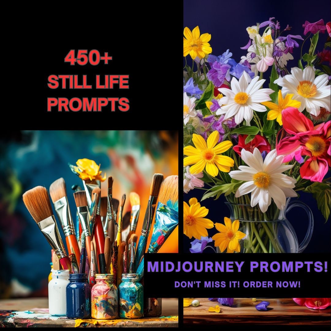 Embrace Elegance: 450+ Midjourney Still Life Art Prompts - Instant ...