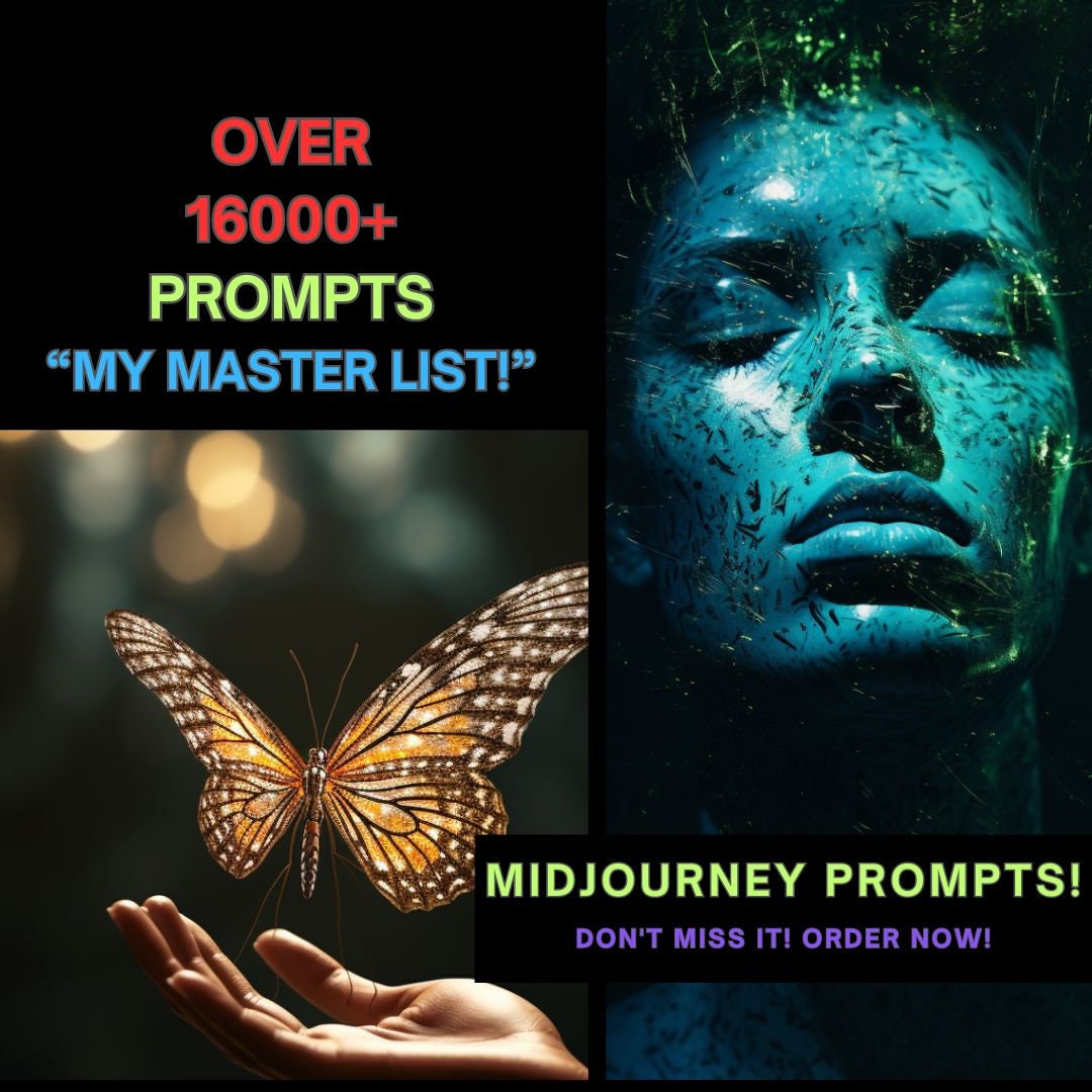 16,000 Midjourney Digital Artist Prompts Endless Inspiration for Artists Drawing, Painting ...
