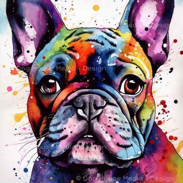 French Bulldog Art - Etsy