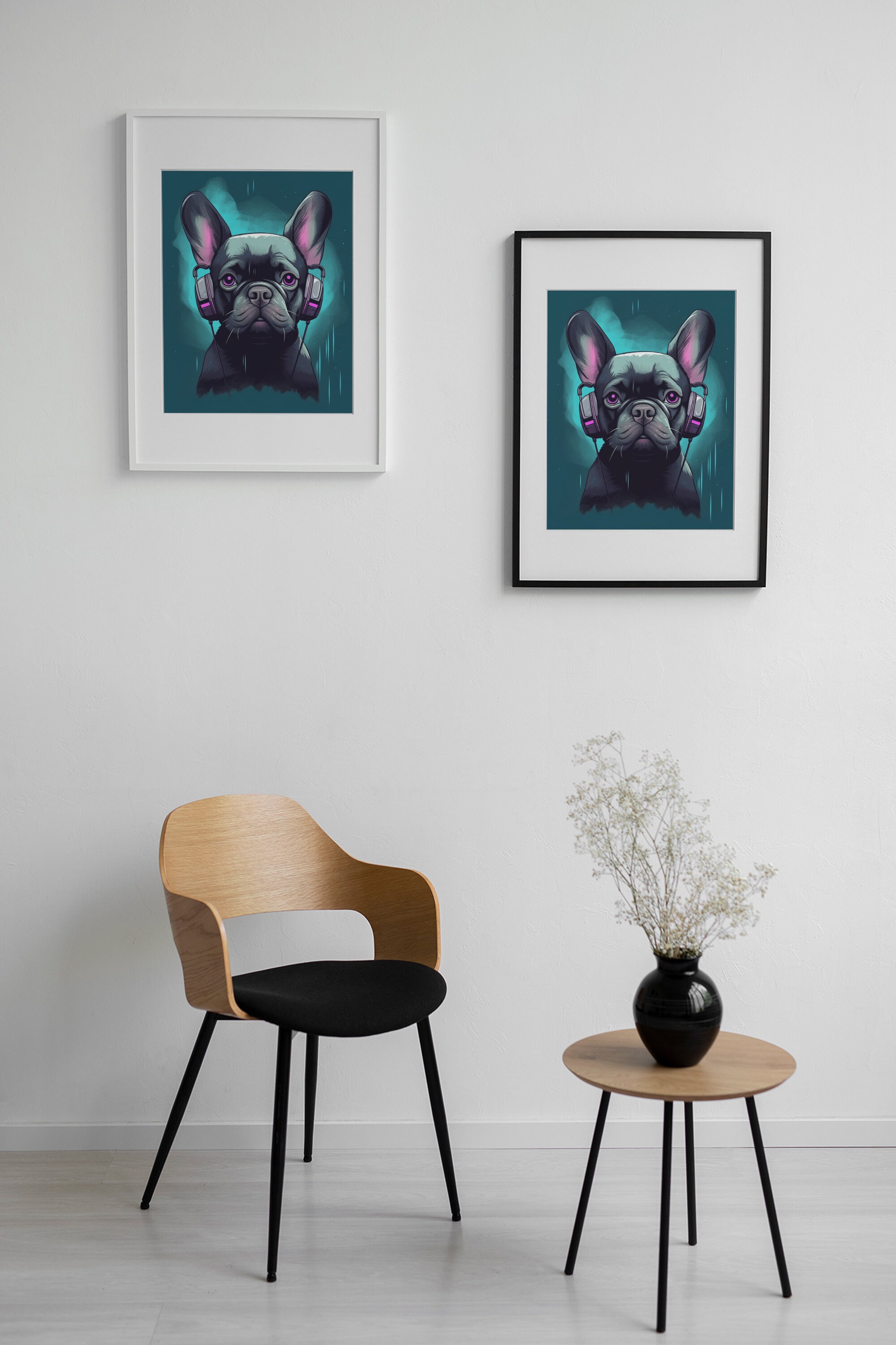 Frenchie Print, French Bulldog Poster, Frenchie Wall Decor, French ...