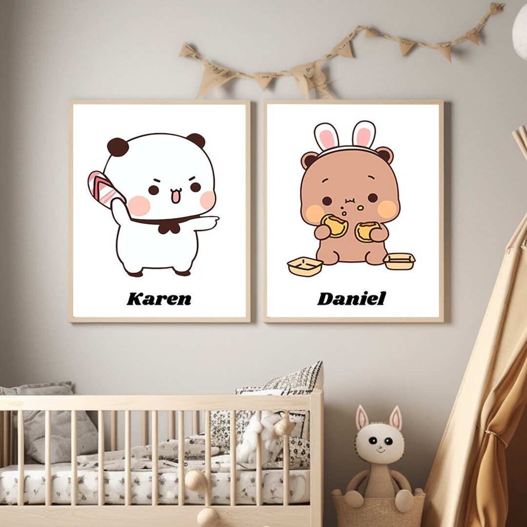 Couple Wall Art - Set of 2 Couple Poster, Couple Gift, Gift for Her ...