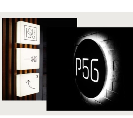 Custom BACKLIT PHOTO FRAME Decals for Indoor and Outdoor - Printed on ...