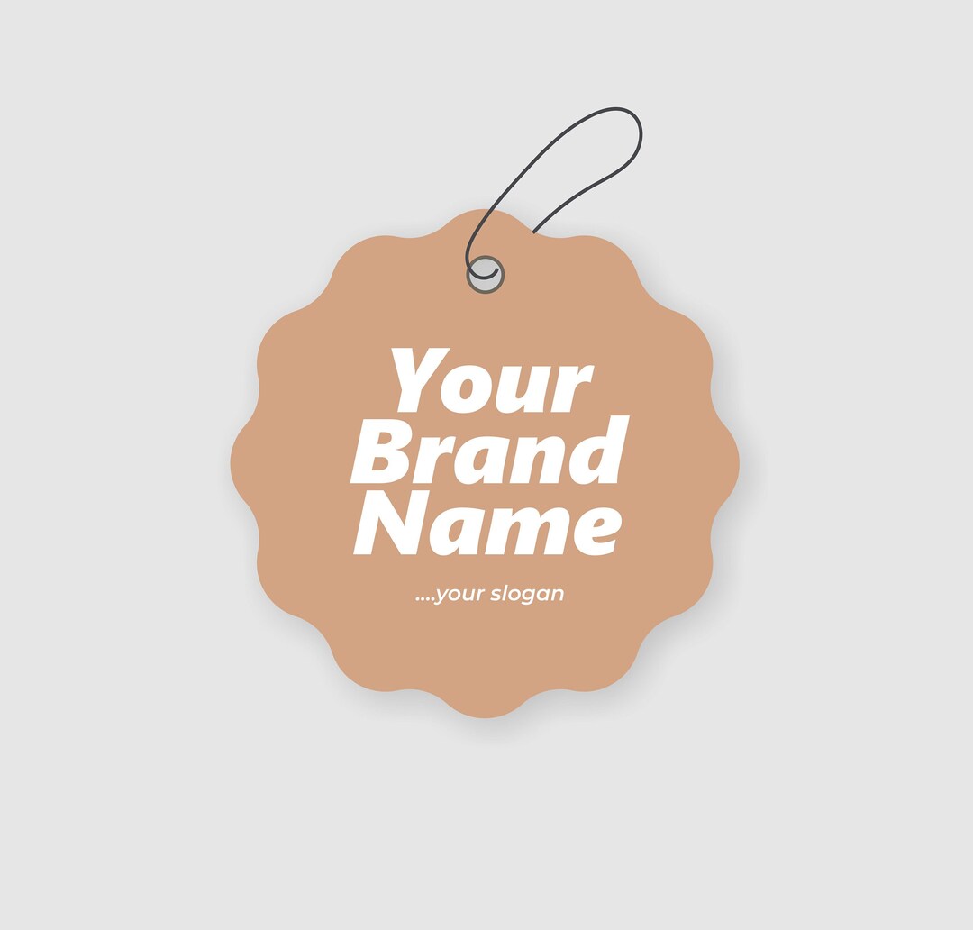 Round Hang Tag | Tags for Business Products | Custom Circle Tag | Hang ...