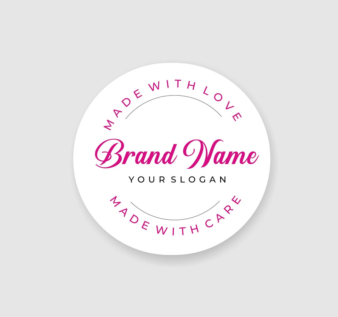 Custom Logo Stickers | Product Packaging | Product Stickers | Sticker ...