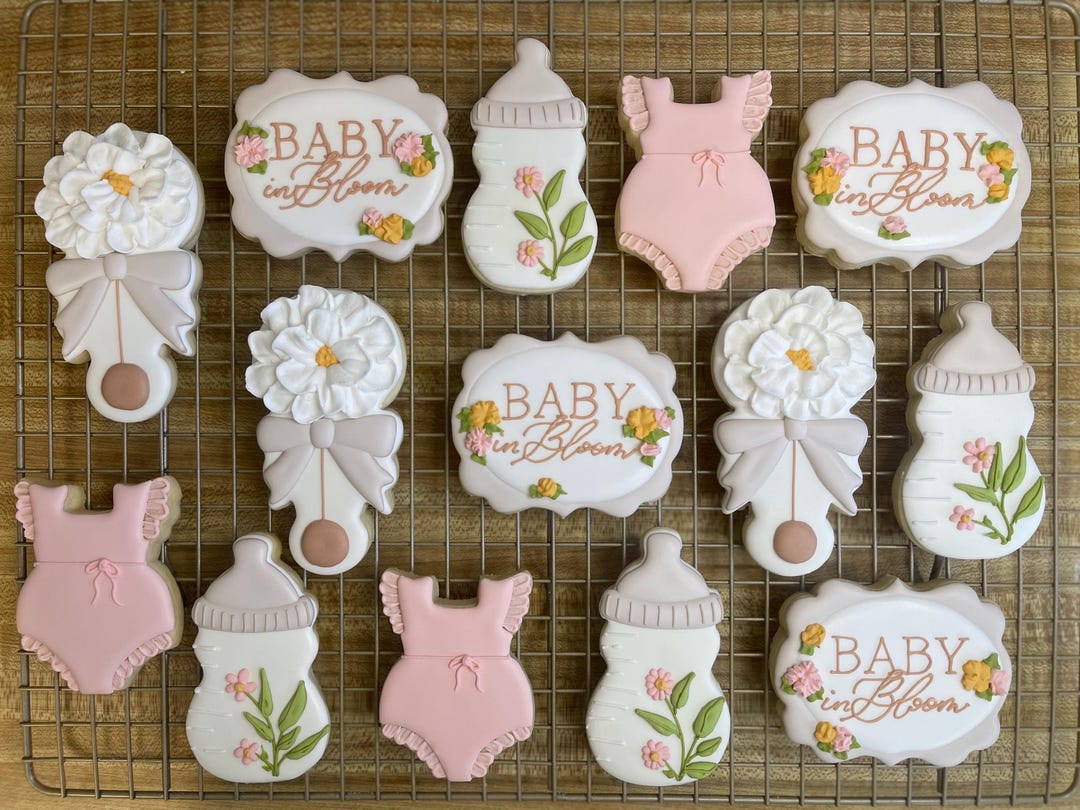 Custom Baby Shower Sugar Cookies - Etsy