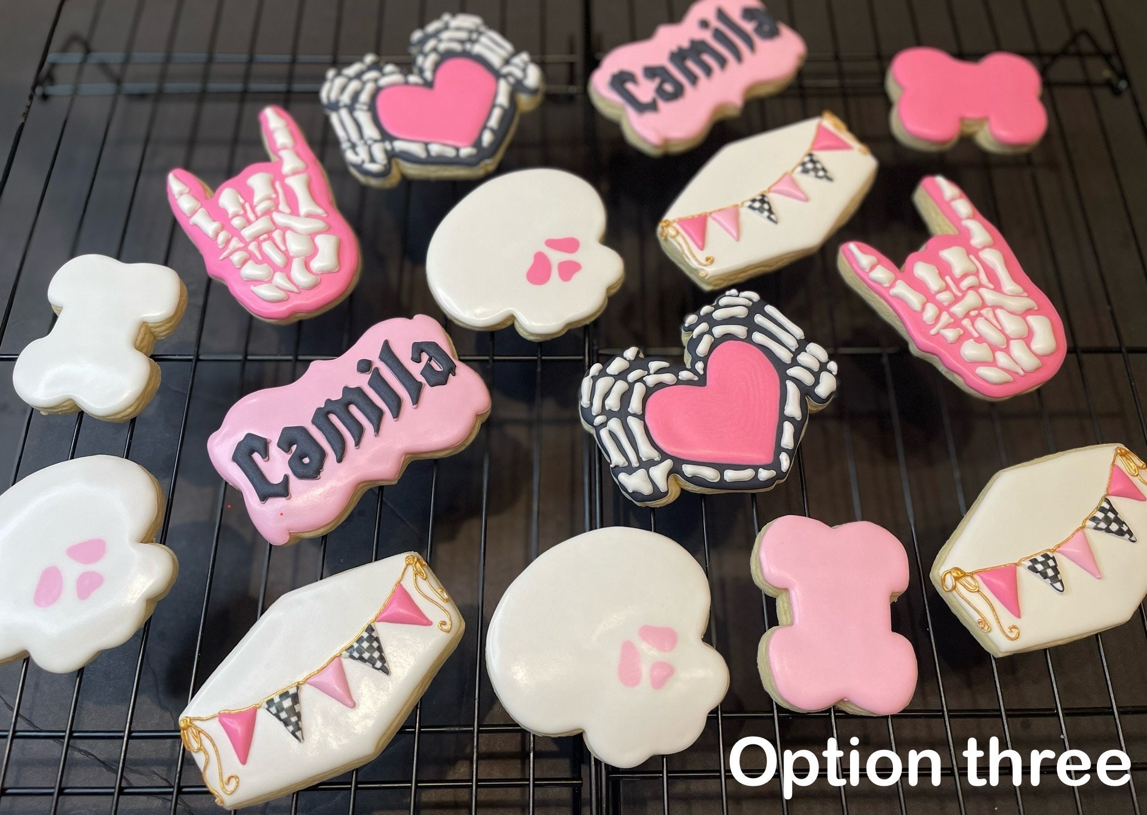 Bad TWO the Bone Themed Sugar Cookies - Etsy