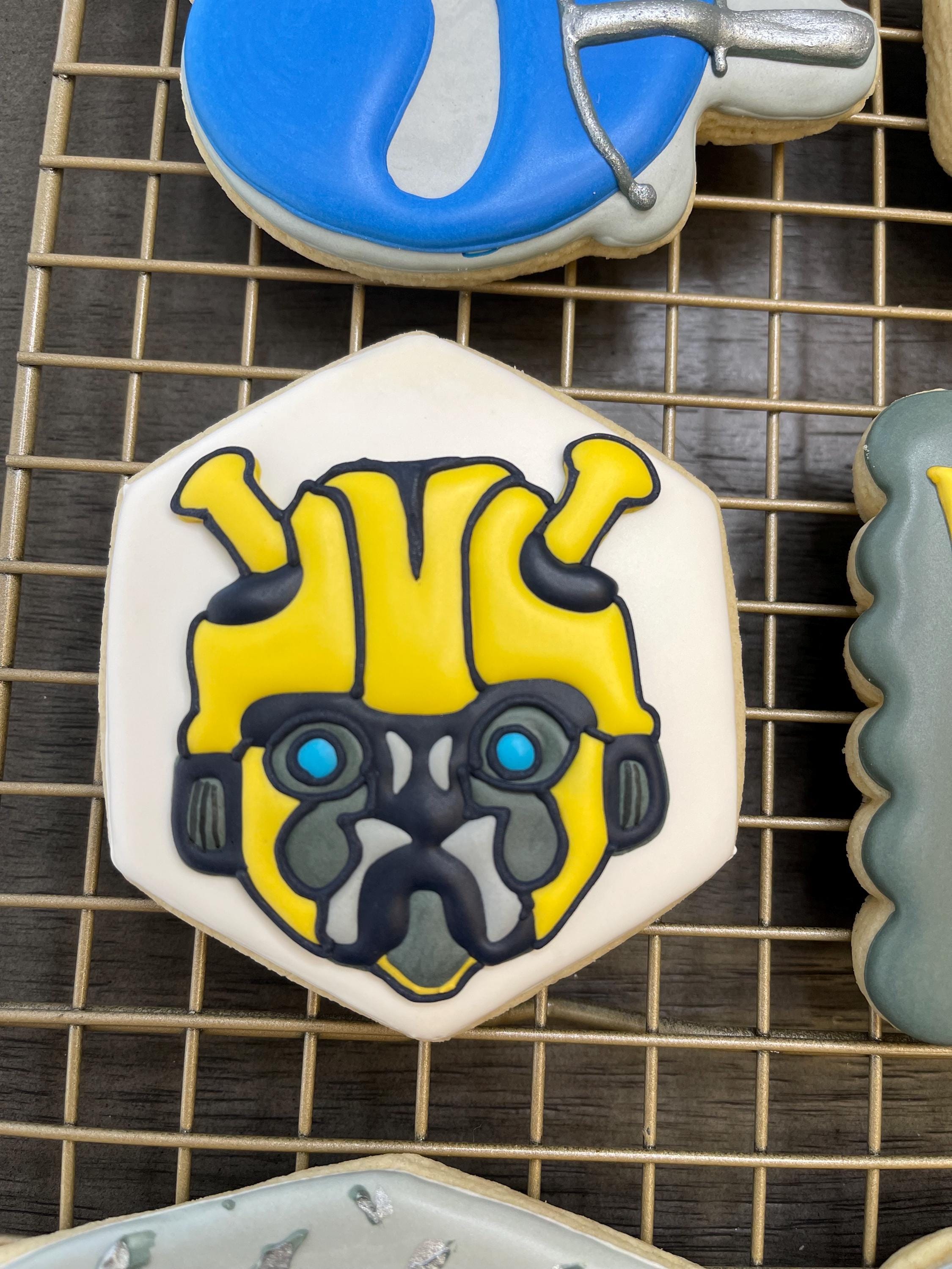 Transformer Birthday Party Cookie Transformers Themed Birthday Party
