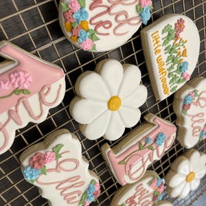 One Wildflower, Wild One Themed Sugar Cookies - Etsy
