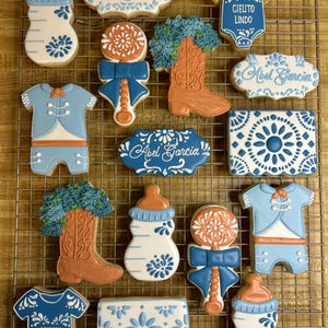 Cielito Lindo Baby Shower Sugar Cookies - Etsy