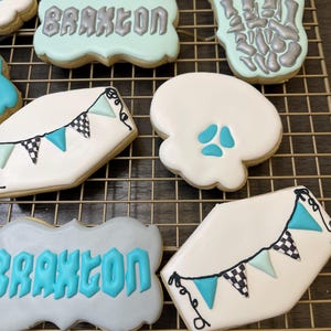 Bad TWO the Bone Themed Sugar Cookies - Etsy
