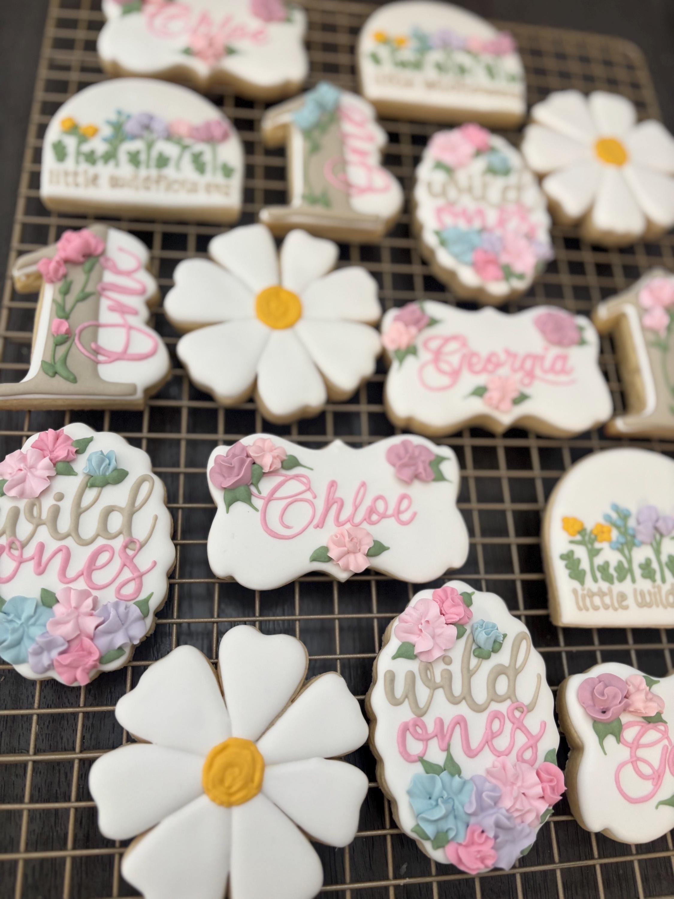 One Wildflower, Wild One Themed Sugar Cookies - Etsy