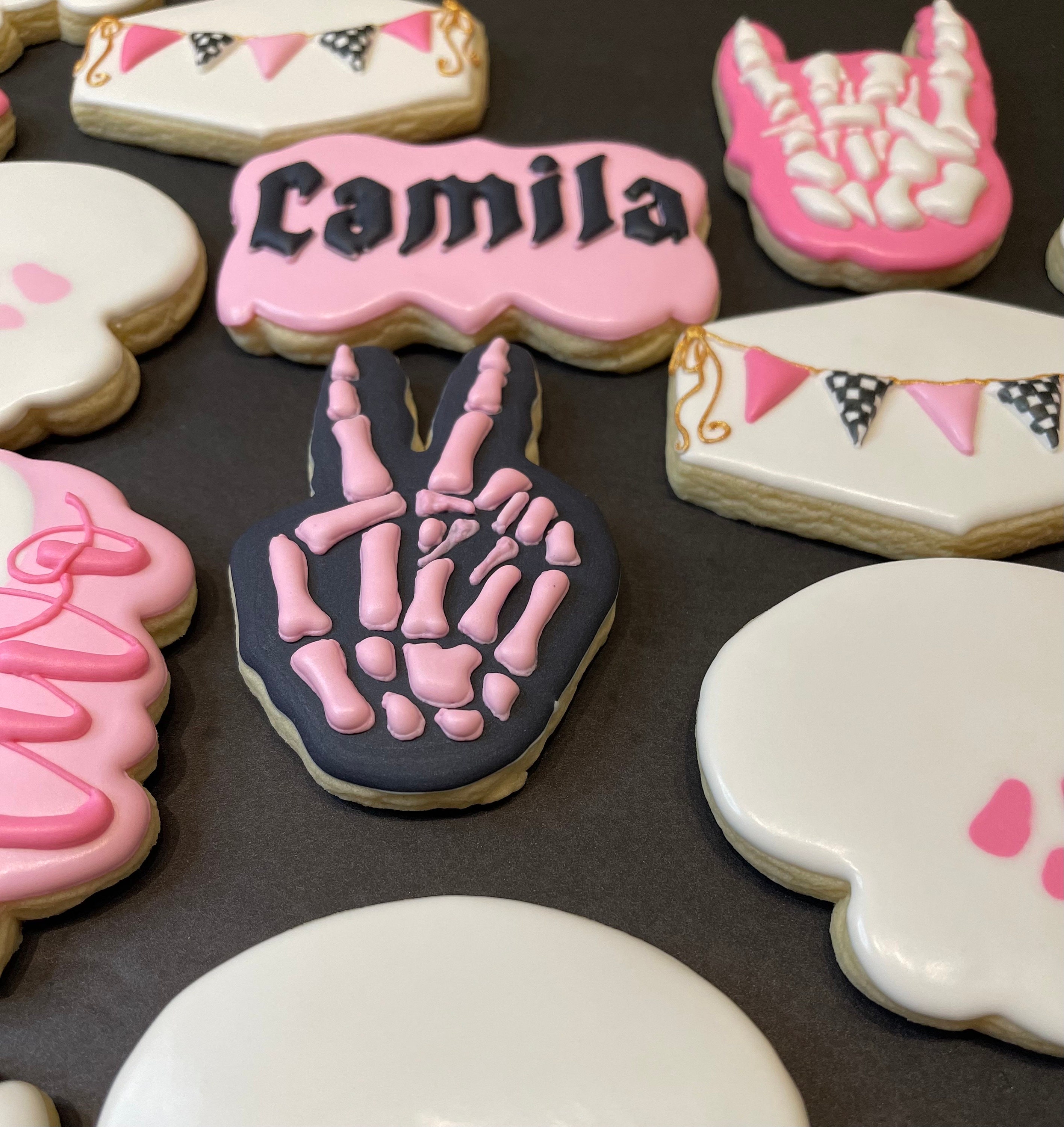 Bad TWO the Bone Themed Sugar Cookies - Etsy