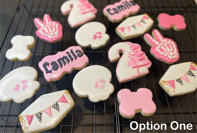 Bad TWO the Bone Themed Sugar Cookies - Etsy
