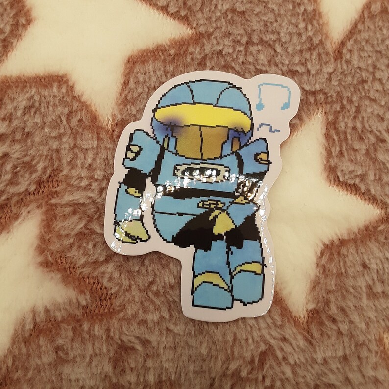 Transformers Animated Soundwave Chibi Sticker - Etsy