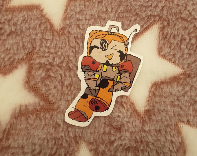 Transformers Animated Wreck-gar Beans Chibi Sticker - Etsy