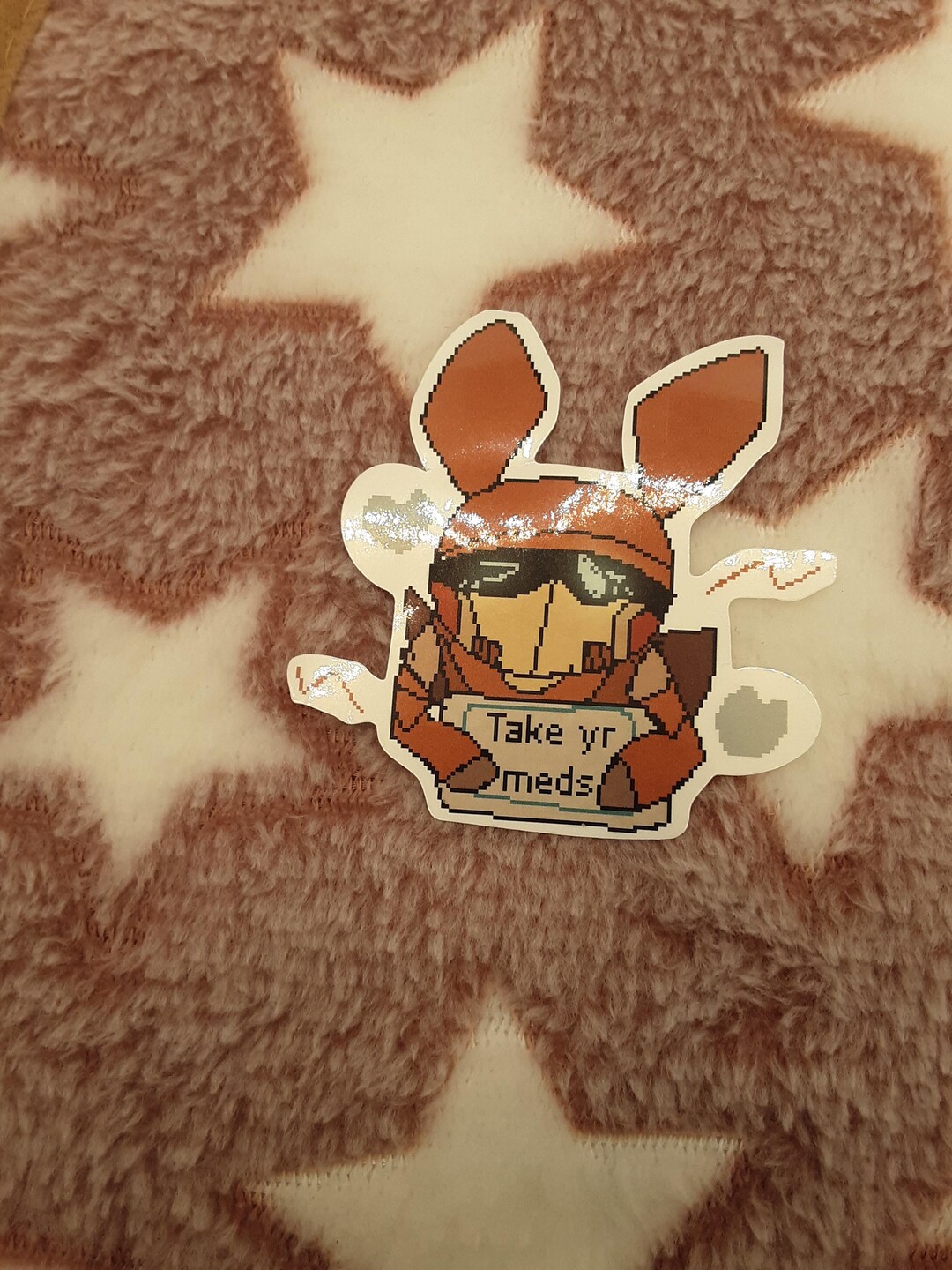 Transformers Animated Sari Sumdac "take Your Meds" Robot Chibi Sticker ...