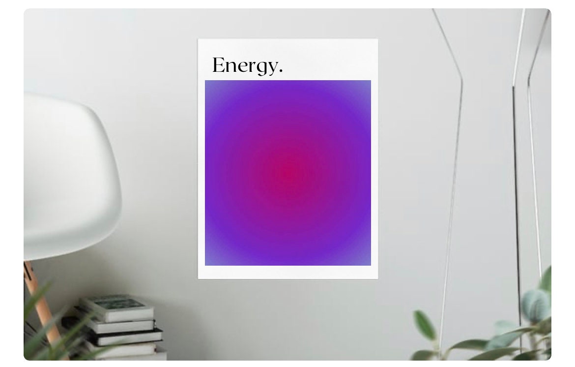 Pink Heart Aura Printable - Etsy