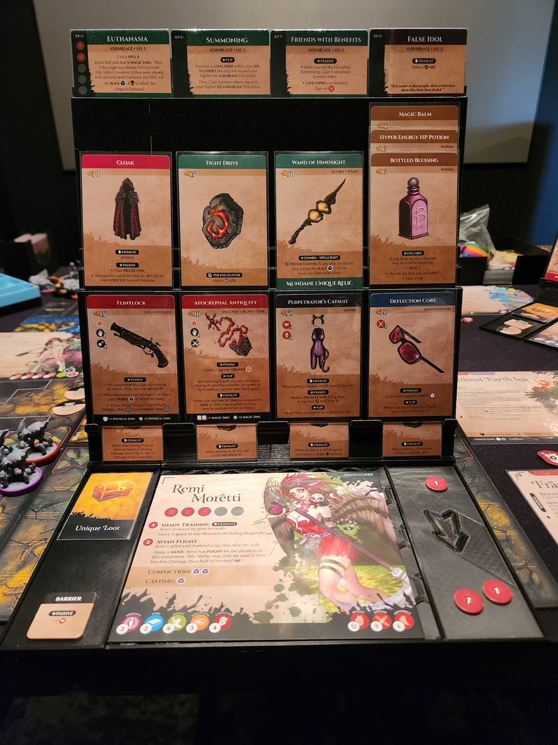 Middara Board Game Player Dashboard .STL Files - Etsy