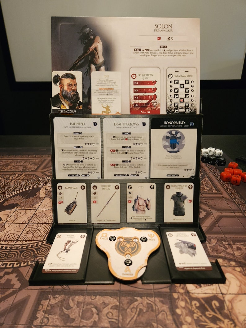 Aeon Trespass Odyssey ATO Ultimate Player Dashboard .STL File - Etsy