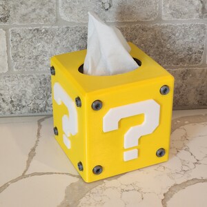 Gamer Themed Tissue Box & Toilet Paper Cover Warp Pipe Holder Question ...