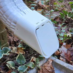 Gutter Downspout Diverter Door Pest Barrier Freshen Your Curb Appeal ...