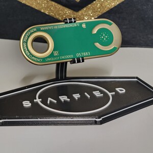 Large Game-sized Starfield Credit Stick & Display Creds Sticks ...