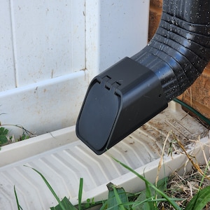 Gutter Downspout Diverter Door Pest Barrier Freshen Your Curb Appeal ...